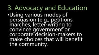 Community Action Modalities and Citizenship - week 6.pptx