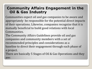 COMMUNITY AFFAIRS MANAGEMENT IN OIL & GAS COMPANY - NEMI OGBANGA.pptx
