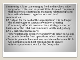 COMMUNITY AFFAIRS MANAGEMENT IN OIL & GAS COMPANY - NEMI OGBANGA.pptx