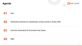 AI and ML Series - Generative Extraction and Classification of ...