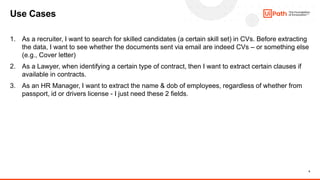 AI and ML Series - Generative Extraction and Classification of ...