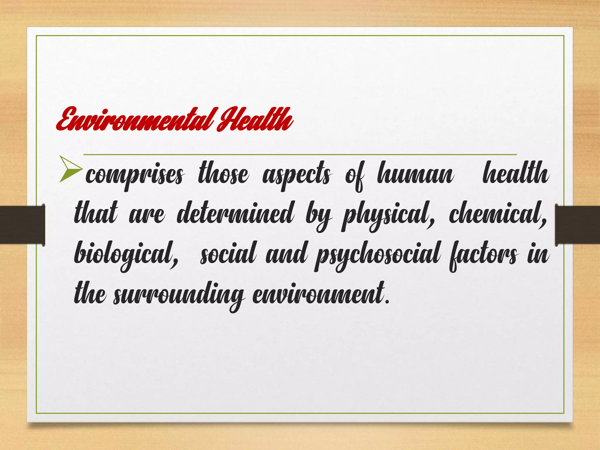 Community and environmental health | PDF