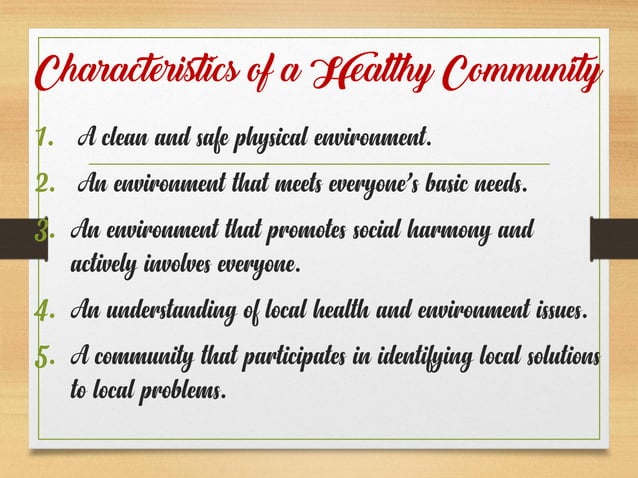Community and environmental health | PDF | Indoor Environmental Quality ...