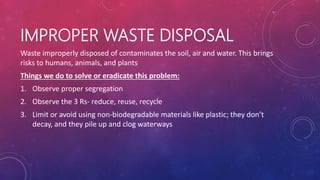 Community and environmental health | PPTX