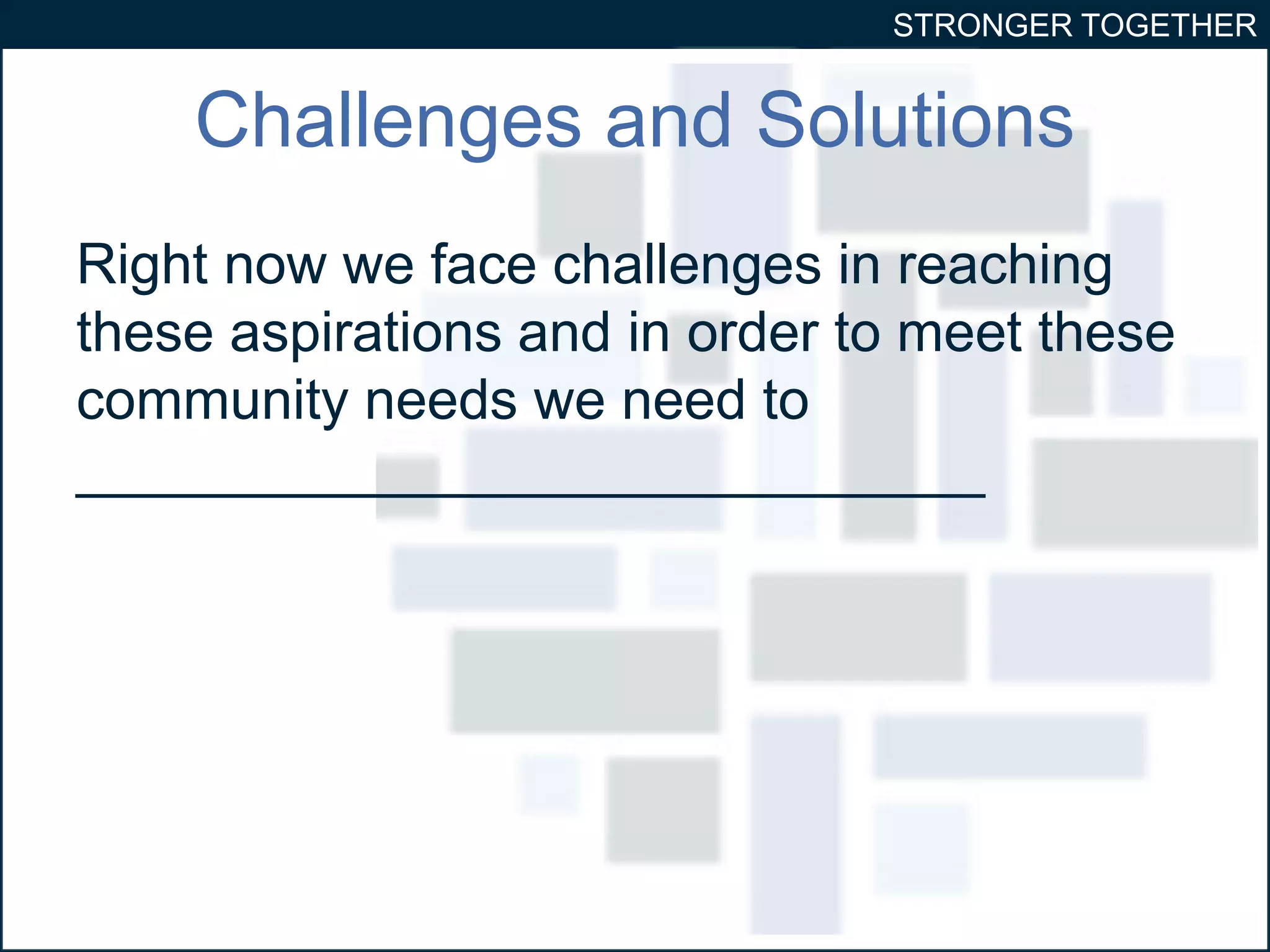 Community Aspirations - Library Strategic Planning | PPTX