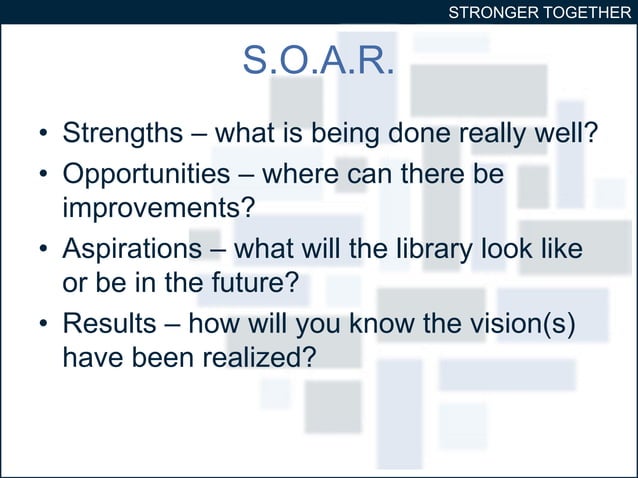 Community Aspirations - Library Strategic Planning | PPTX