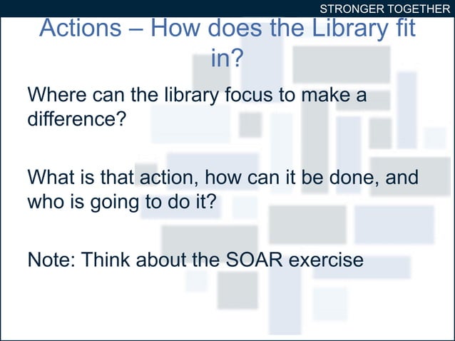 Community Aspirations - Library Strategic Planning | PPTX