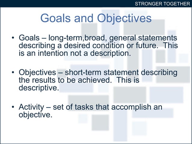 Community Aspirations - Library Strategic Planning | PPTX