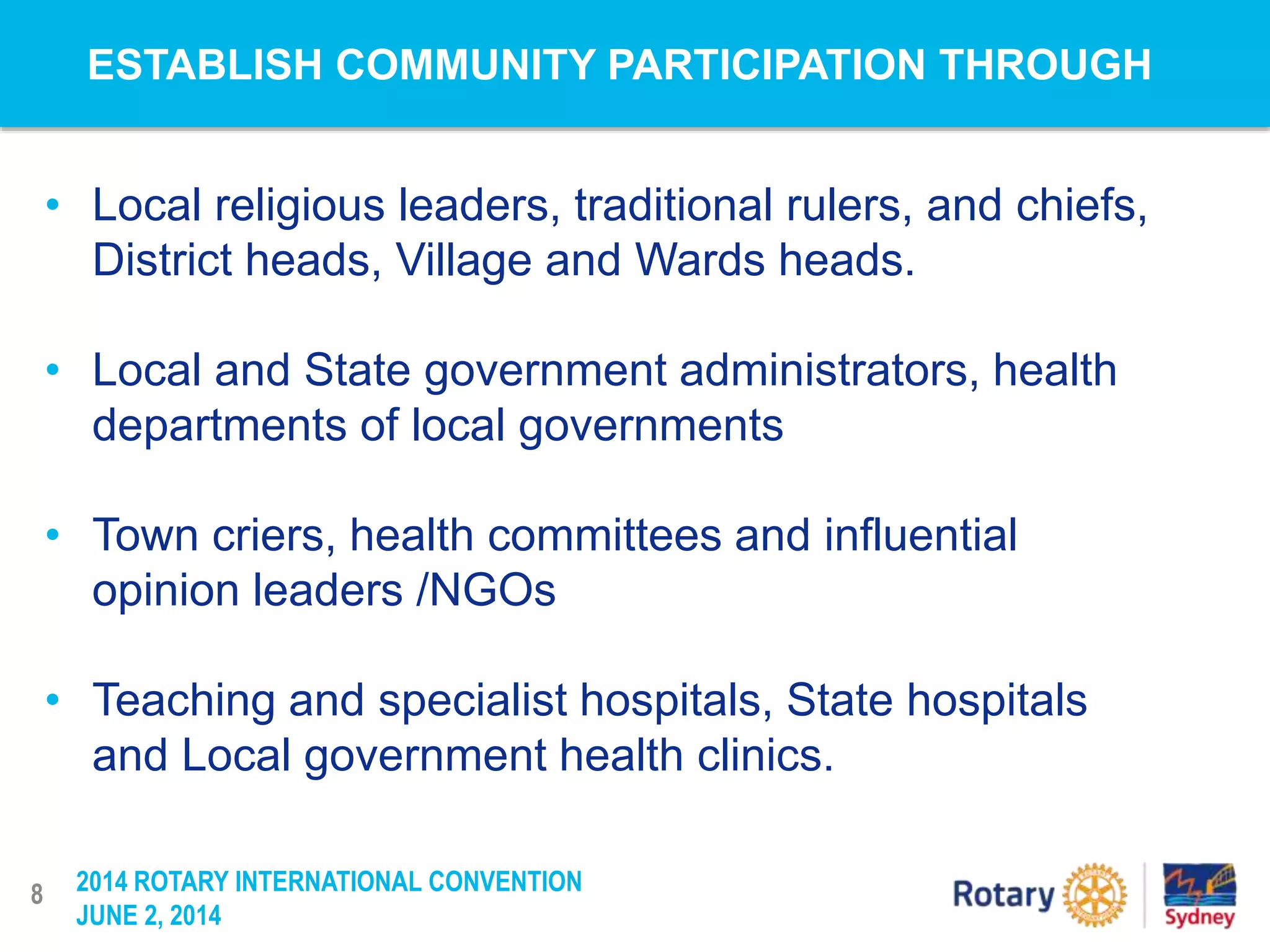 How to Conduct a Community Assessment for Health Projects | PPT