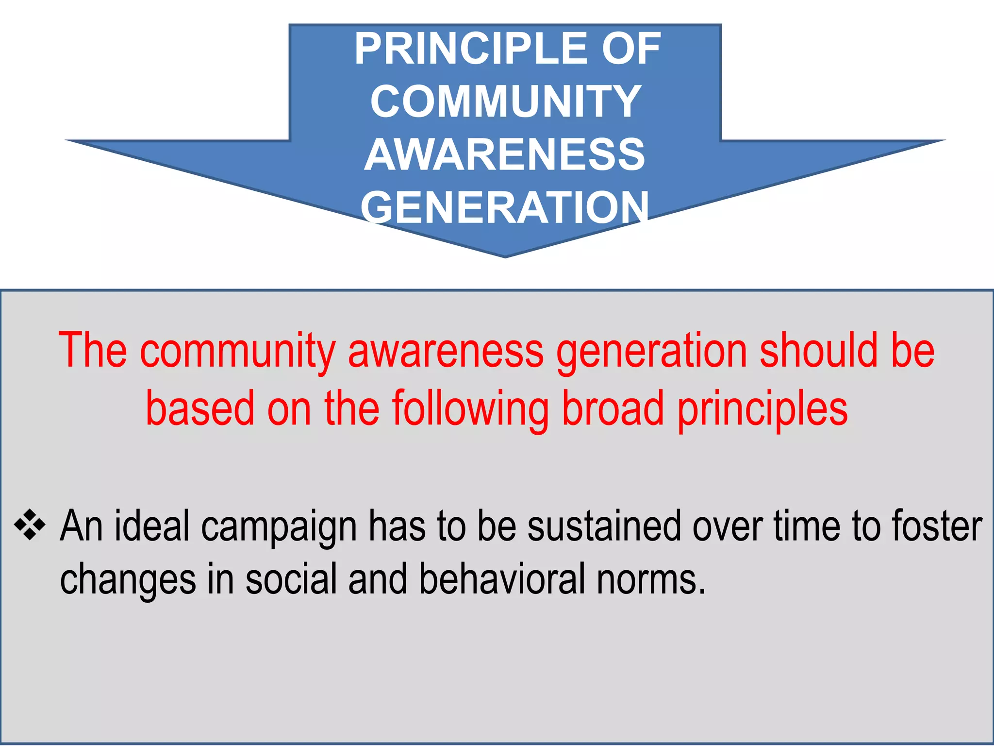 Community awareness | PPTX