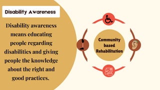 Unit IV: Community Awareness in the field of Disability | PDF