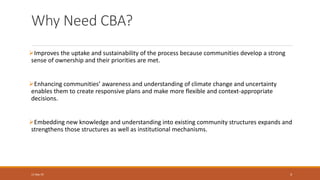 Community based adaptation to climate change | PDF