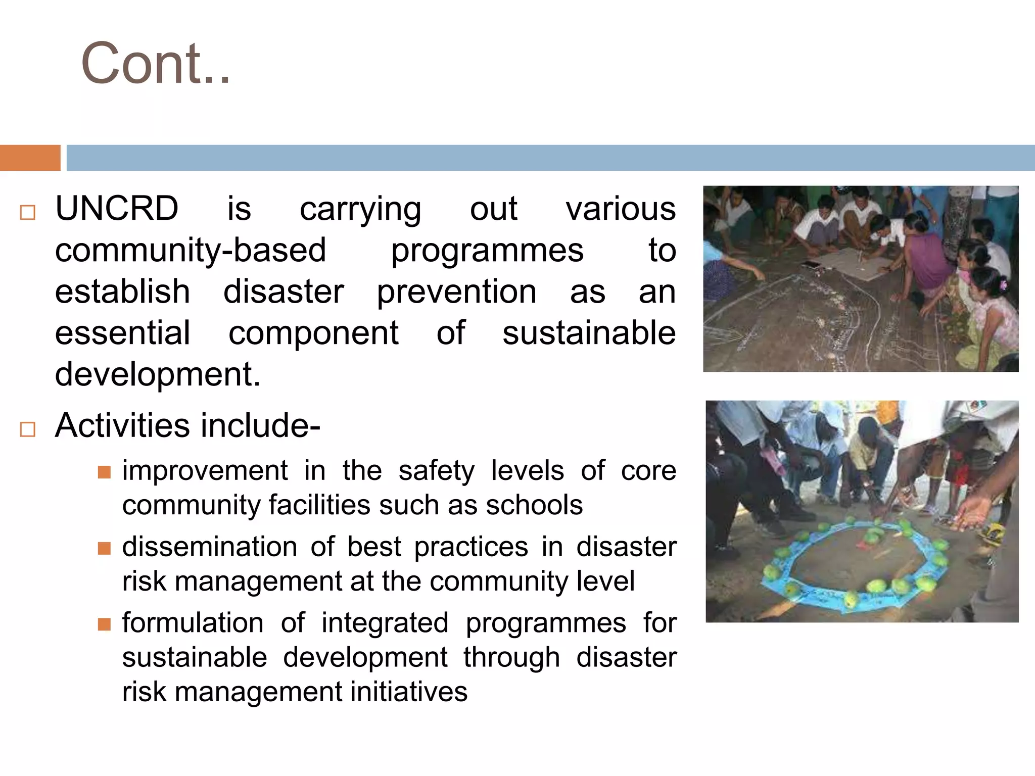 Community based disaster management | PPTX