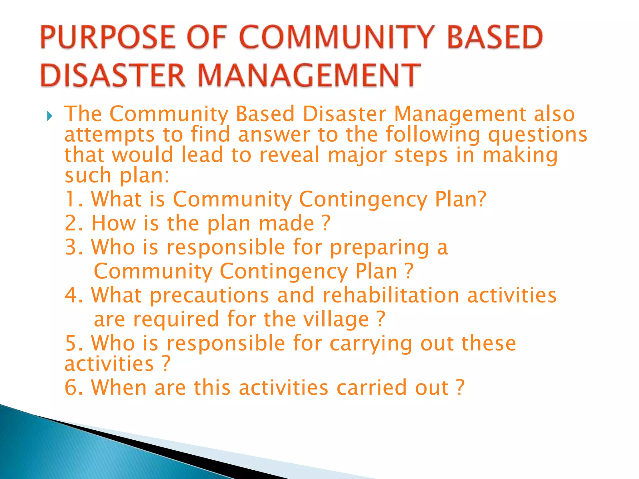 COMMUNITY BASED DISASTER MANAGEMENT.ppt