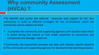 Community Based Disaster Risk Assessment...... | PPTX