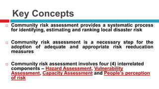 Community Based Disaster Risk Assessment...... | PPTX