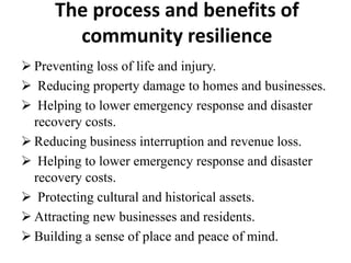 Community based disaster risk management approaches | PPTX