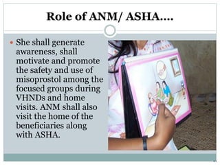 Community based distribution of misoprostol for preventing pph | PDF