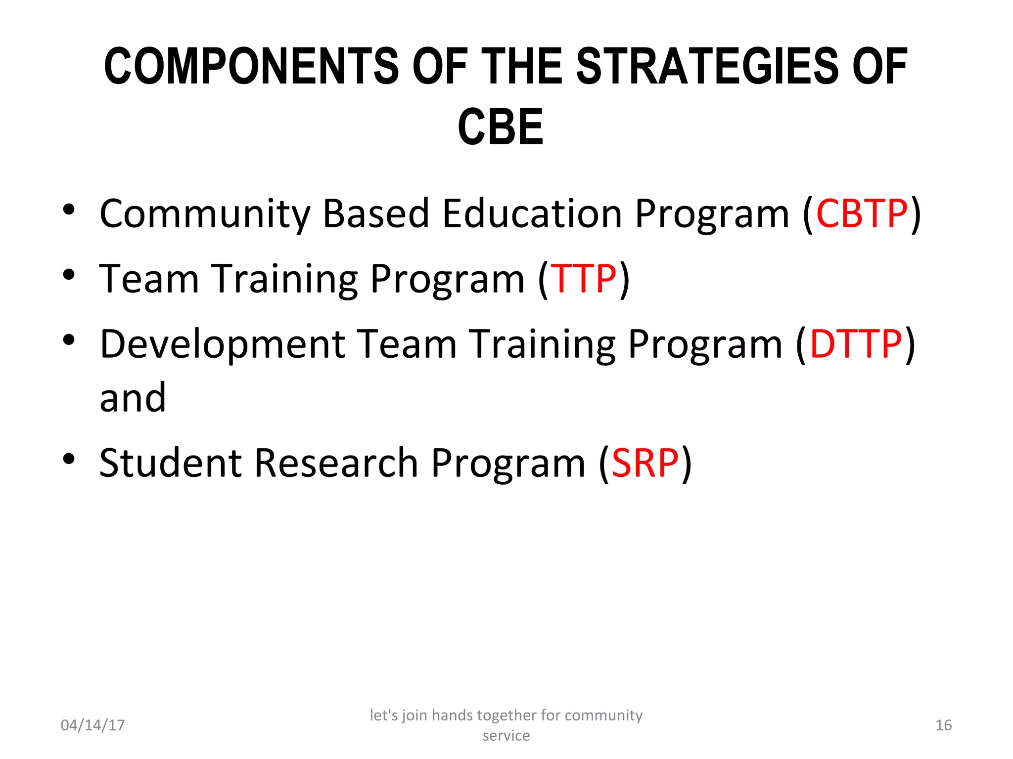 Community Based Education Experience of Jimma University | PPT