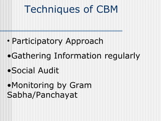 Community based monitoring | PPT