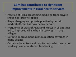 Community based monitoring as an accountability tool and related trends ...