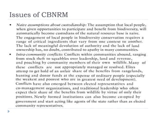 Community based natural resource management | PPTX