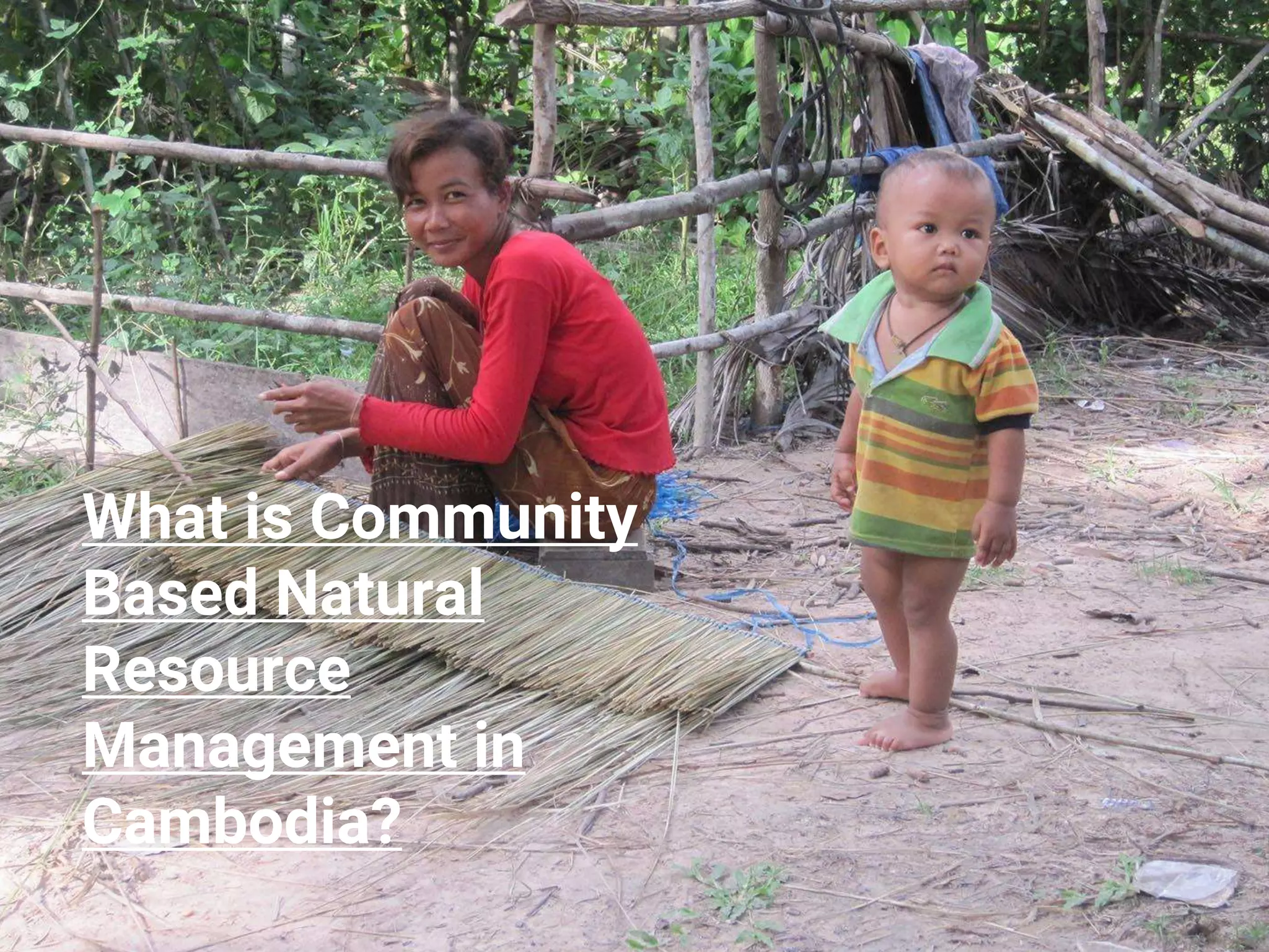 Community based natural resources management in Cambodia | PPTX