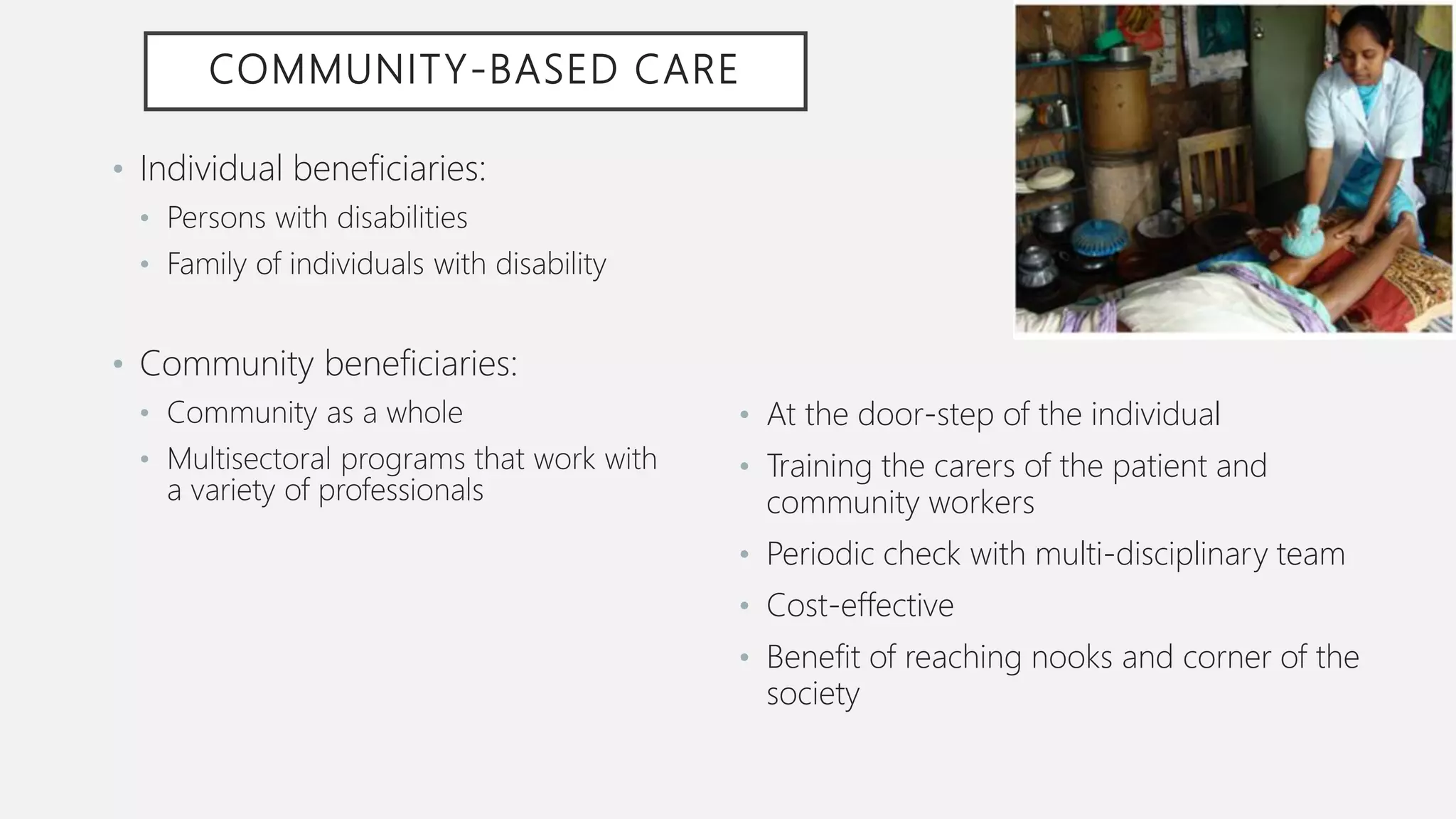 Community based Rehabilitation | PPT
