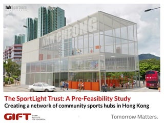 Community Sports Hubs in Hong Kong | PDF