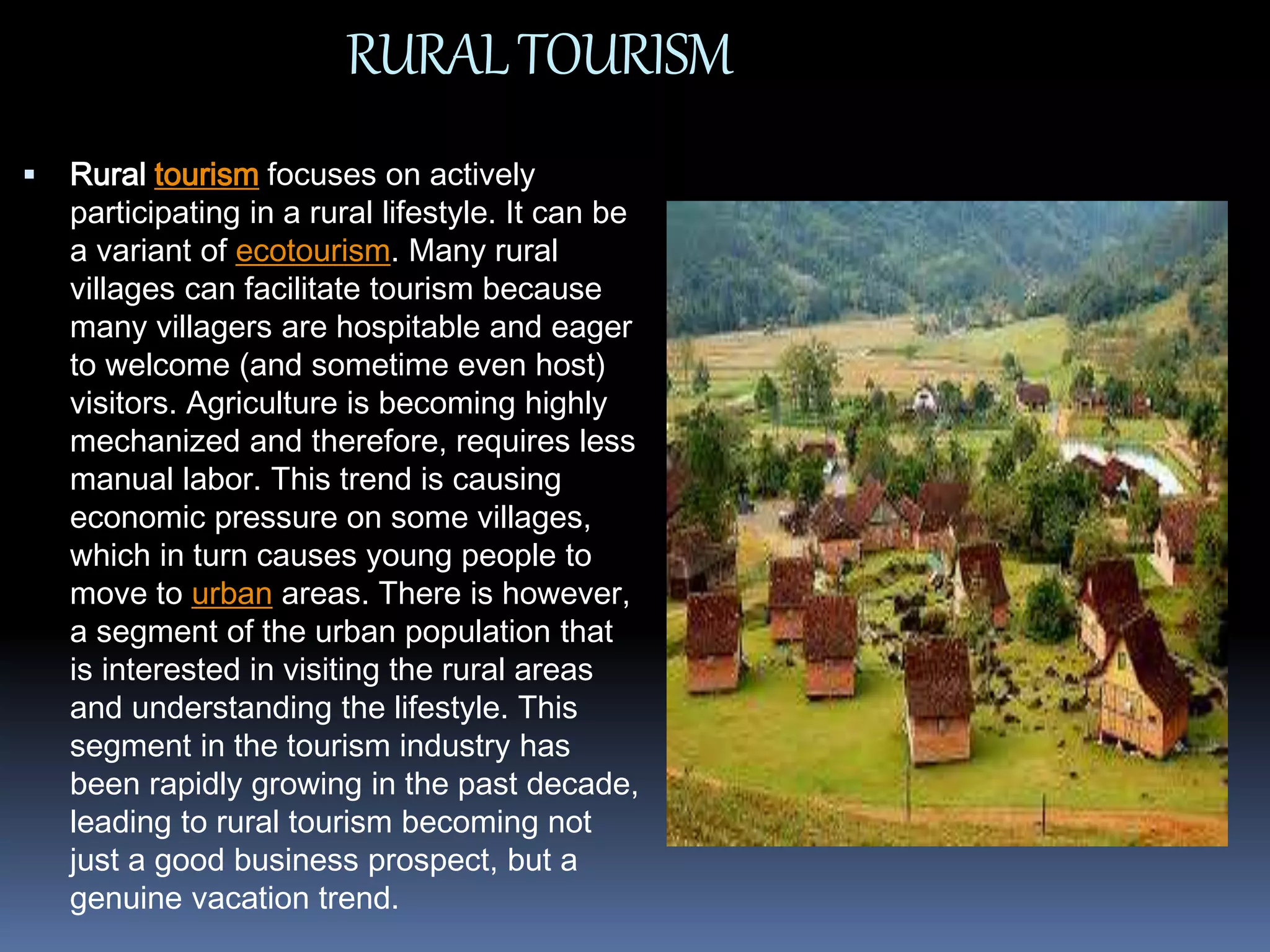 Community based tourism by pooja andani | PPTX