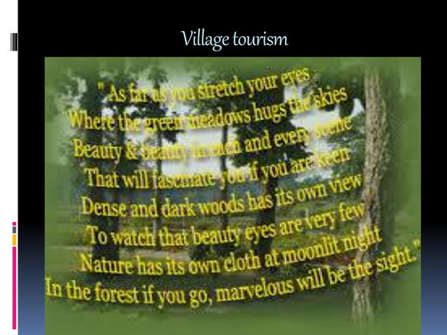 Community based tourism by pooja andani | PPTX