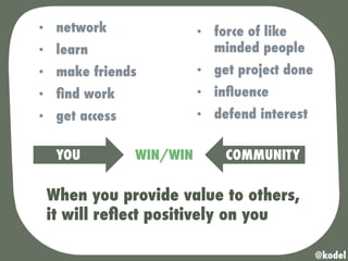 Community building | PPT