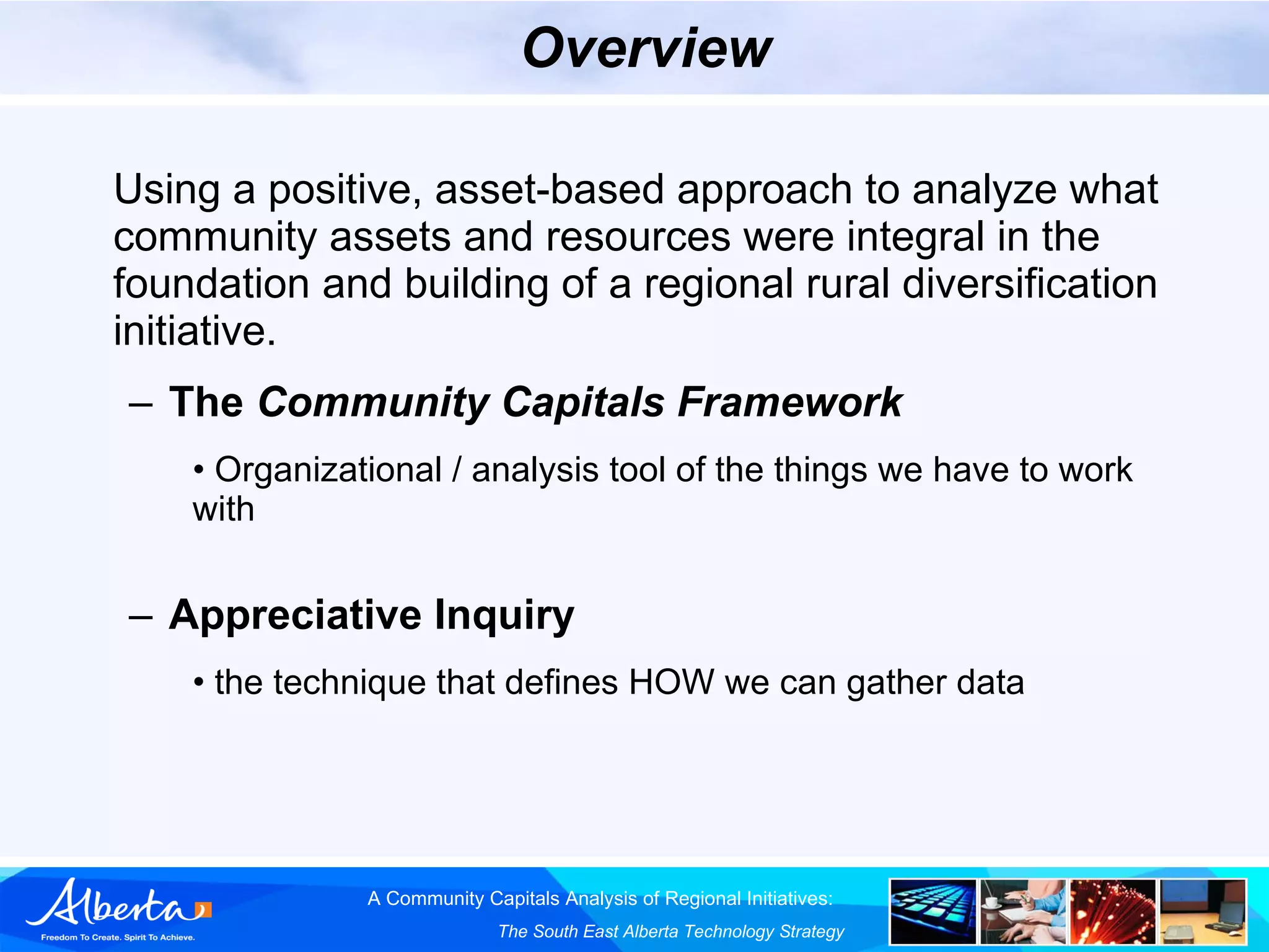 Community Capitals Analysis K B C D Sv1 | PPT