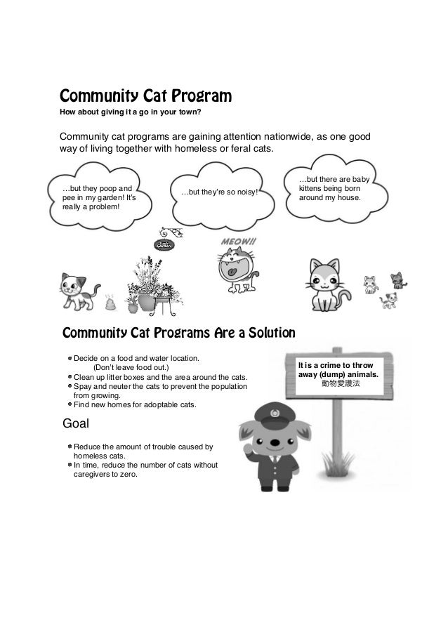 Community cat program