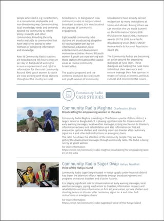 Community climate airwaves through Community Radio in Bangladesh | PDF