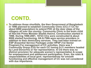 Community clinic lecture ppt | PPT