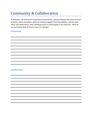 Community & collaboration case studies | PDF