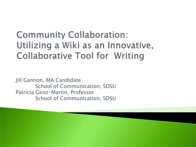 Community Collaboration | PPT