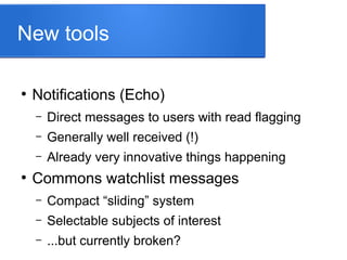 Community communications slides | PPT