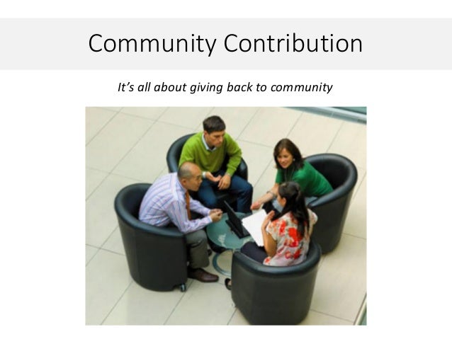 Community Contribution Experience