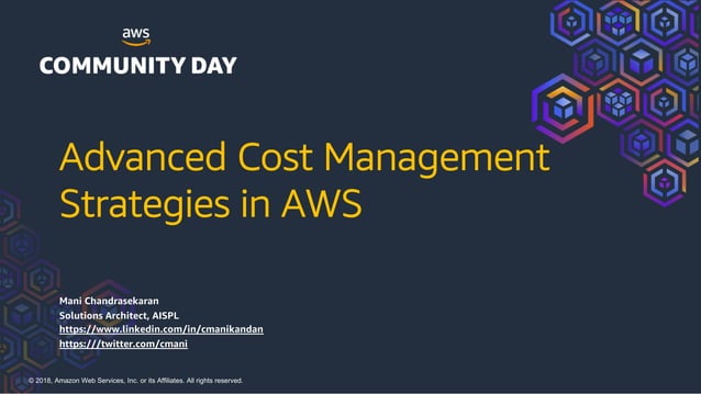 Advanced cost management strategies in AWS | PDF