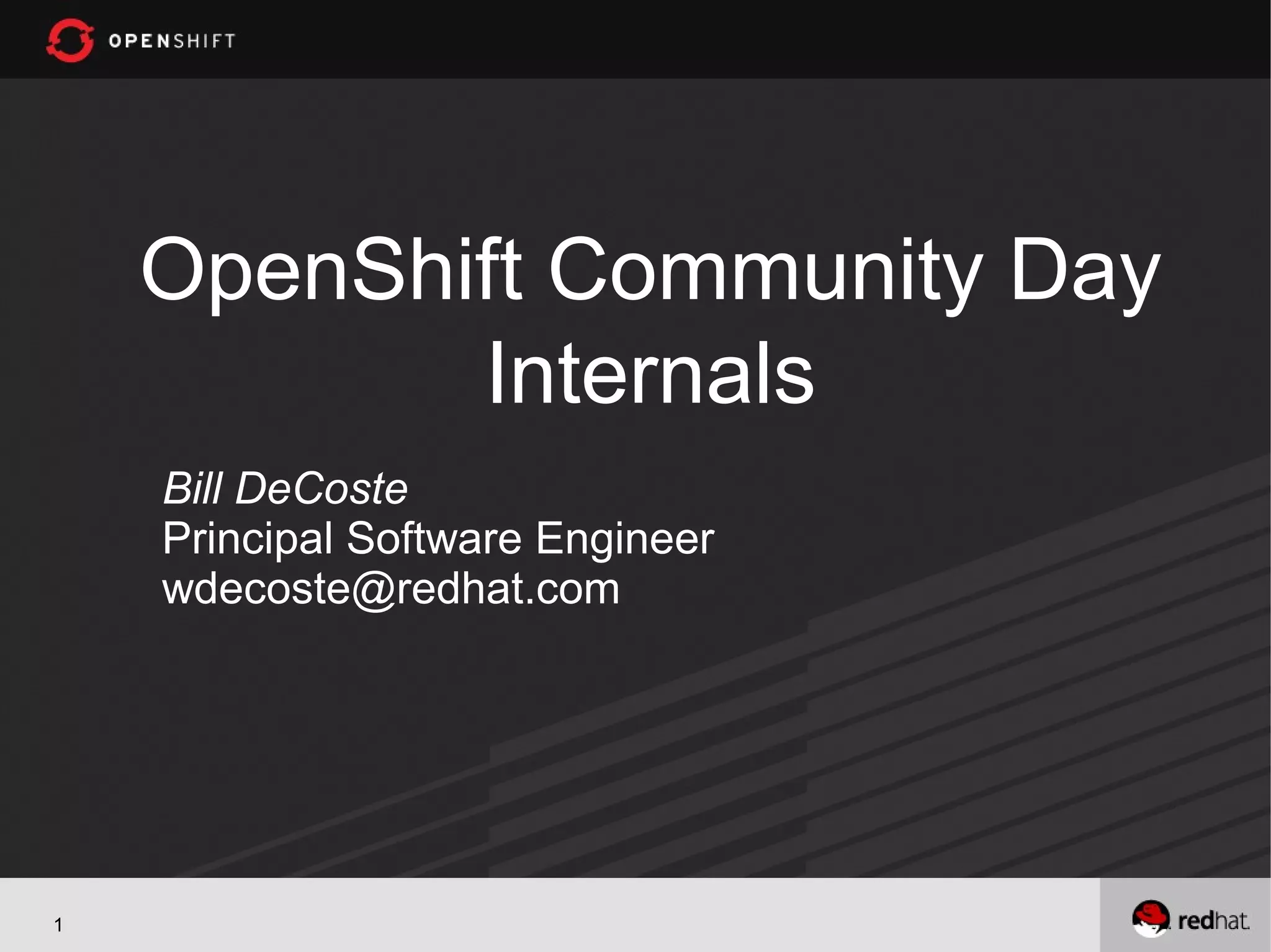 OpenShift Origin Internals | ODP