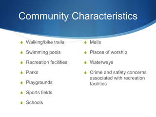Community design and physical activity | PPTX | Fitness and Exercise ...