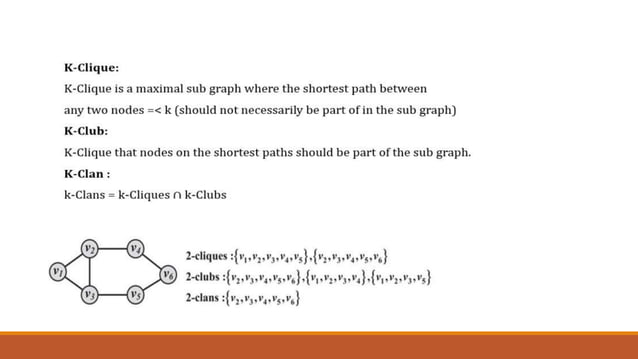 Community Detection Algorithms Ppt