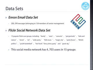 Community detection in social media | PPT
