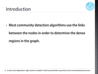 Community detection in social media | PDF