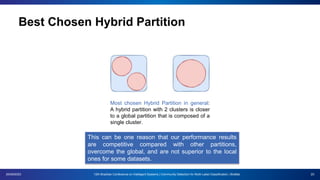 Community Detection Method for Multi-Label Classification | PPT