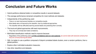 Community Detection Method for Multi-Label Classification | PPT