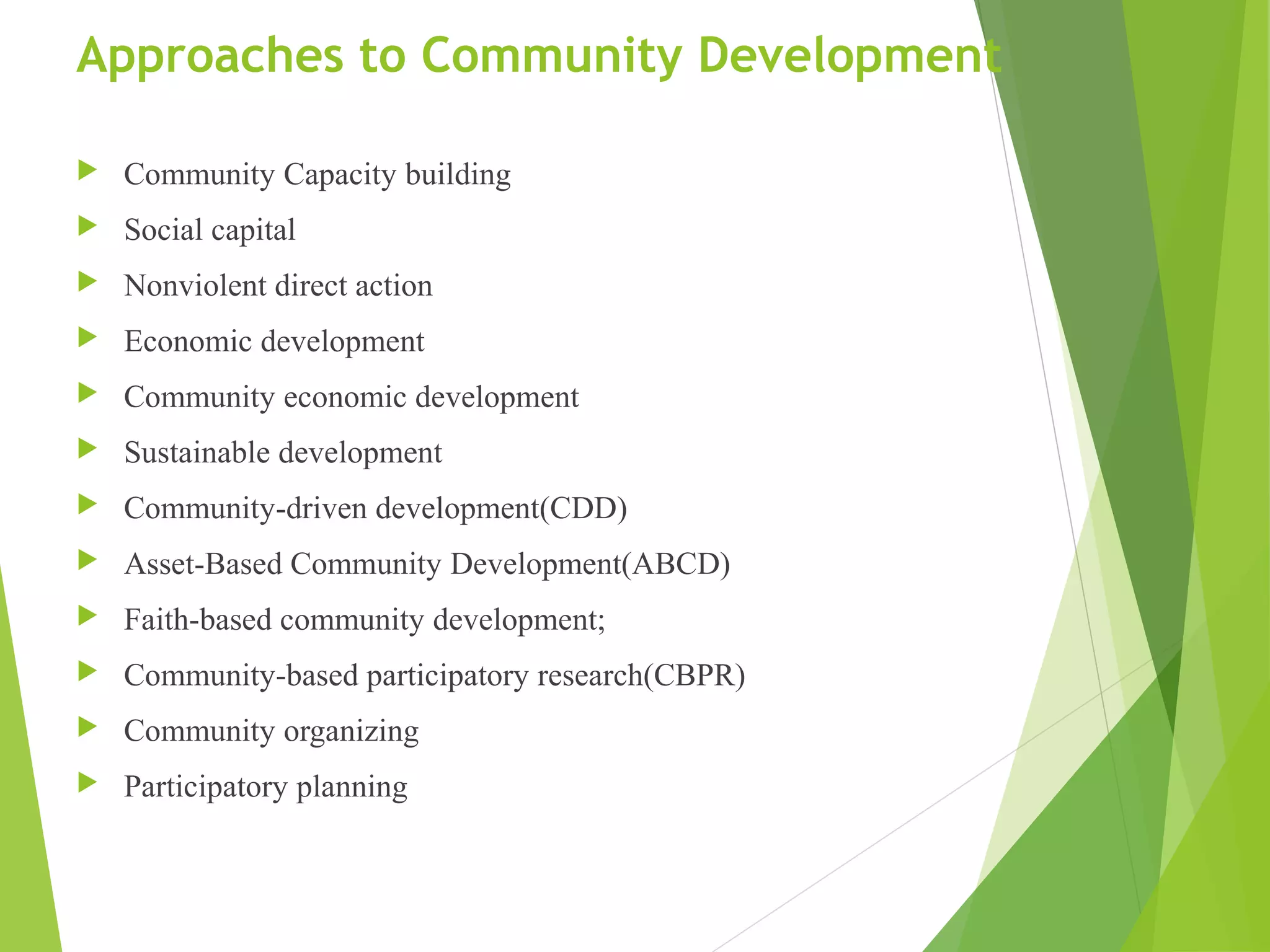 Community development | PPT