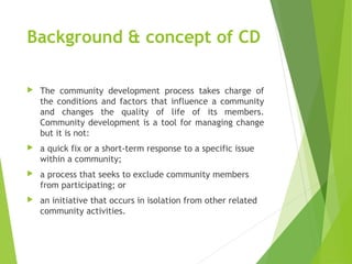 Community development | PPT